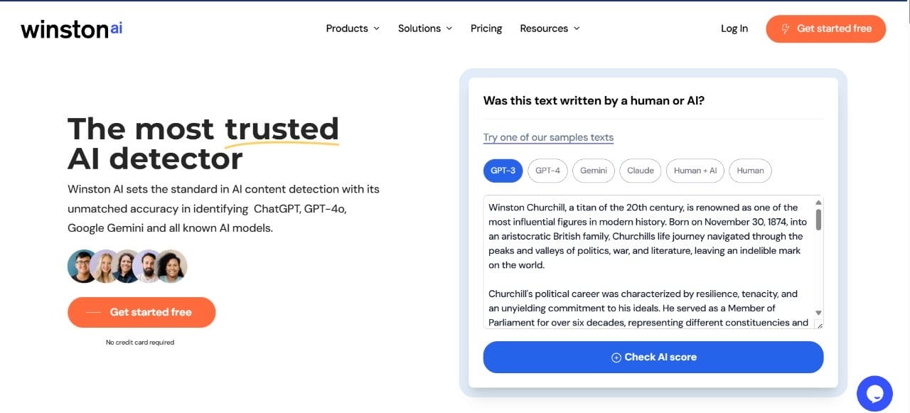 Winston AI - Simplify AI Tools